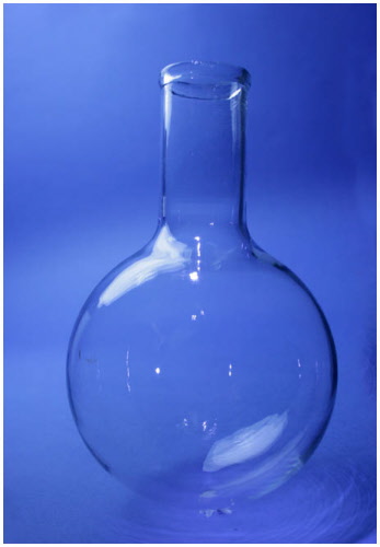Narrow Neck Round Bottom Flasks, Borosilicate Glass